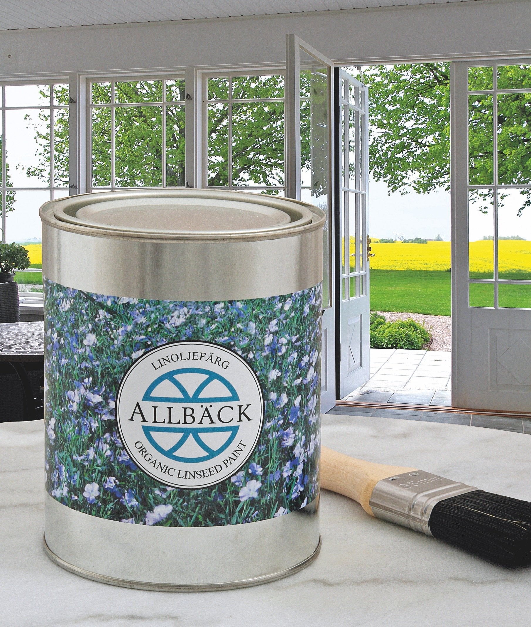 Pure Linseed Oil Paint | Sage Restoration | Canada USA