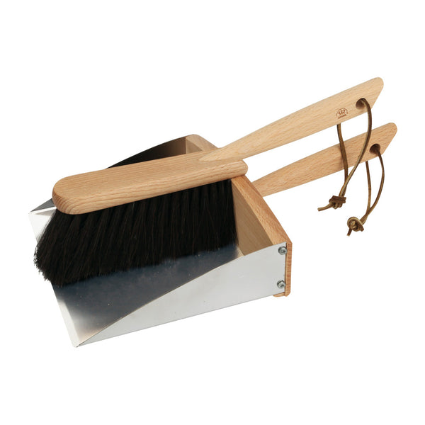 Redecker Magnetic Hand Broom & Dustpan Set | Sage Restoration | Canada USA